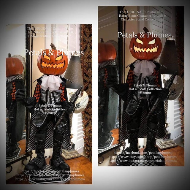 Headless Horseman Character Stand Tutorial